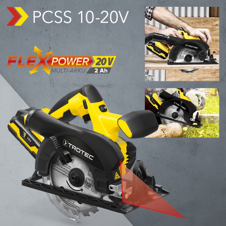 ‘Battery-powered Portable Circular Saw’ Articles at Trotec Blog – English