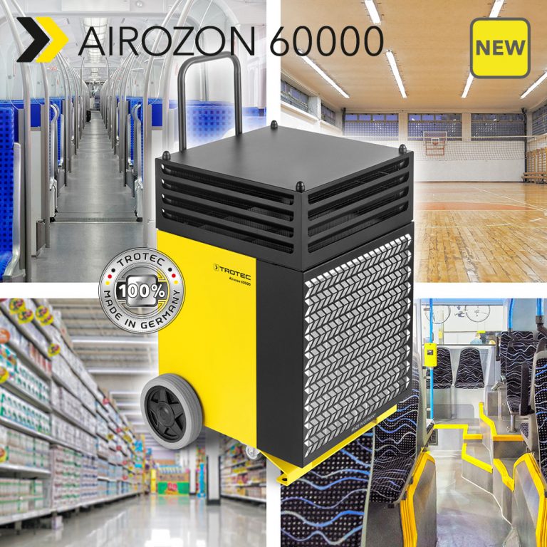 NEW Airozon® 60000 Ozone Disinfector – our most powerful mobile ozone ...