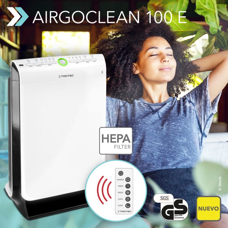 NUEVO purificador de aire de diseño AirgoClean 100 E: purificación del ...