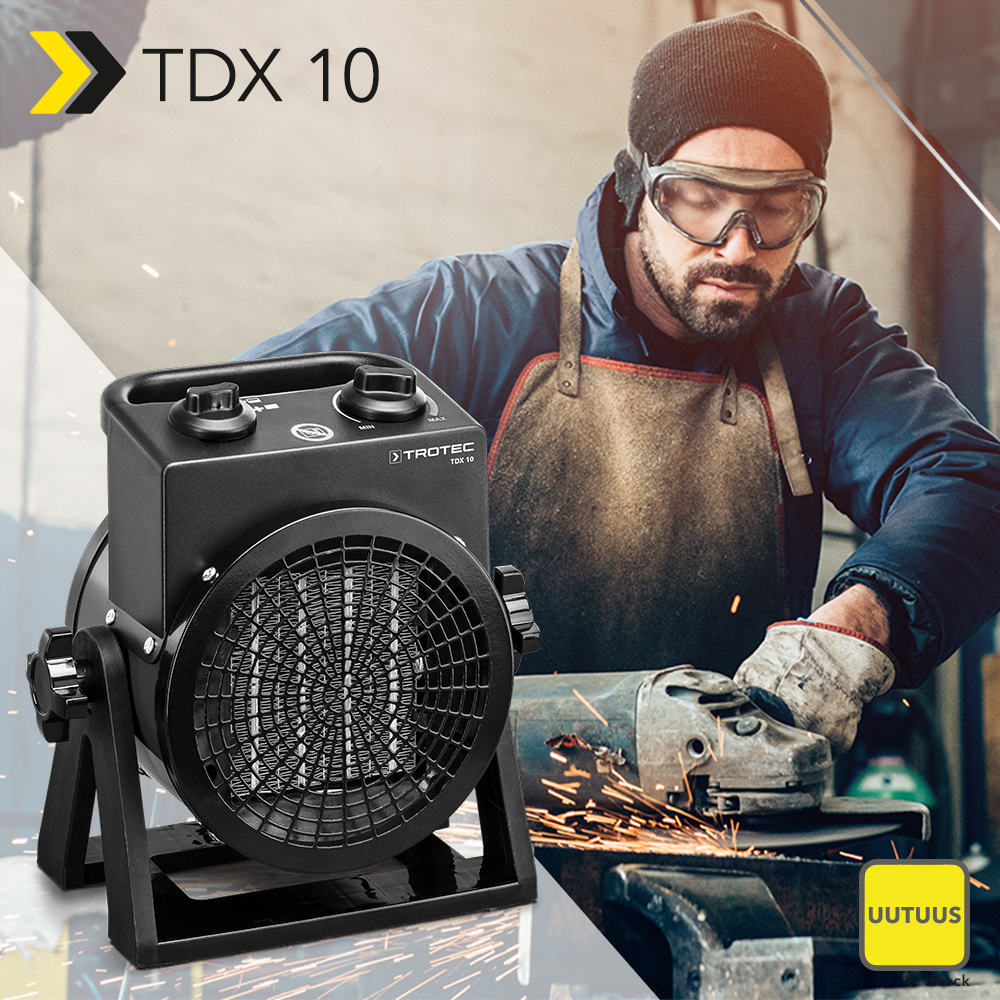 NOUVEAU Chauffage soufflant céramique TDX 10 : solution de chauffage mobile pour un chauffage ...