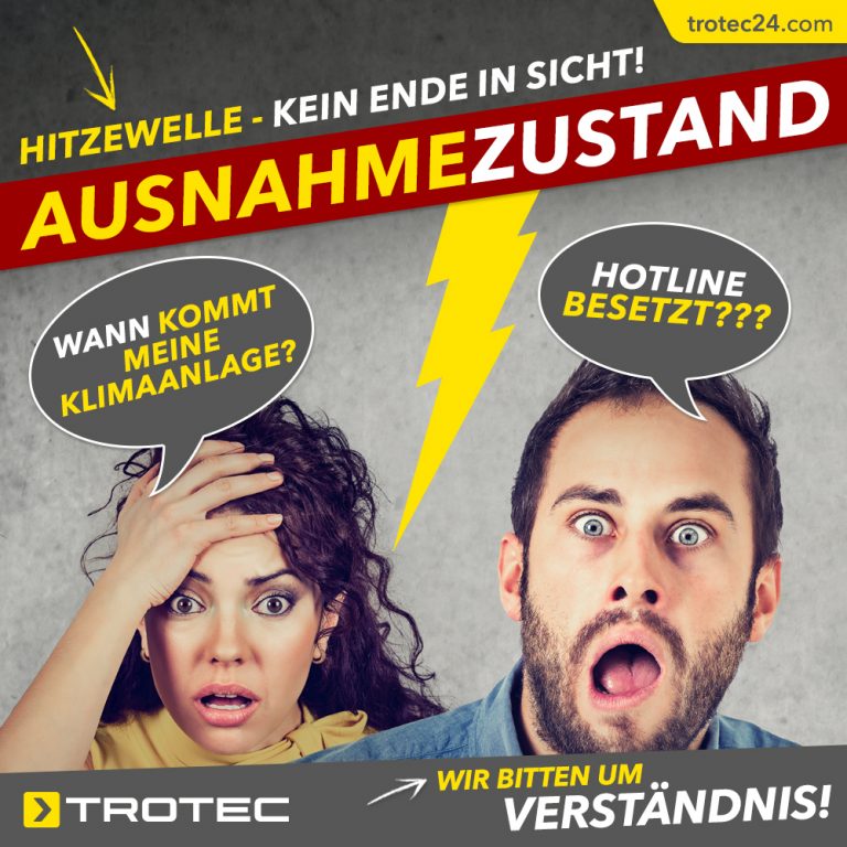 AUSNAHMEZUSTAND – Hitzewelle! Kein Ende in Sicht… – Trotec Blog
